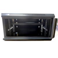 China Ventilated Lockable Network Server Cabinet 6U 9U 12U 4-Post Steel Rack Mount Enclosure for sale