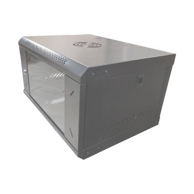 China Wall Mounted and Floor Mounted Network Rack 6U 9U 12U Tool Free Installation Steel Server Cabinet for sale