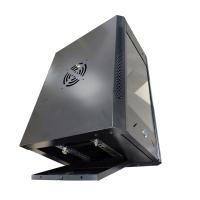 China Network Server Cabinet 42U 4-Post Steel IT Rack with Wheels and Cable Management for sale