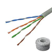 China Cat5e RJ45 LAN Cable 24 AWG 300V PVC Jacket for Gigabit Ethernet for sale