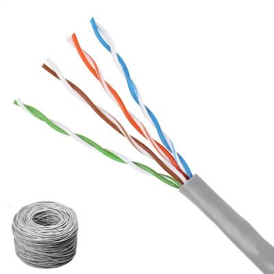 China 300V Category 5e Network Cable Copper / CCA Conductor With 1000Mbps for sale
