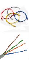 China RJ45 Cat5e Patch Cable 100MHz UTP FTP SFTP for Network Performance 0.5m-30m for sale
