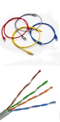 China RJ45 Cat5e Patch Cable 100MHz UTP FTP SFTP for Network Performance 0.5m-30m for sale