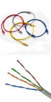 China LSZH Jacket CAT5E Patch Cord For Home And Office Network Connection for sale