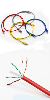 China Cat6 Patch Cord 24AWG UTP Ethernet Cable RJ45 Network Patch Cord 1m to 100ft for sale
