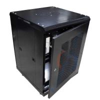 China 4-Post Network Switch Cabinet with Key Lock Floor Standing or Wall Mounted 19 Inch for sale