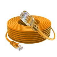 China Cat5e Patch Cord 100MHz 24AWG 4 Pair UTP FTP SFTP RJ45 Ethernet Cable 1-100m for sale