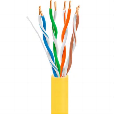 China Cat5e Ethernet Cable with Pure Copper Conductor Material， 1000ft, UTP 23AWG for sale