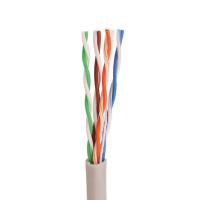 China 24AWG ANATEL Non Shield Copper PVC Cat5e Cable , Ethernet Cable Wiring Cat 5e for sale