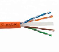 China Cat6 UTP 4 Pair Bare Copper Network Cable 0.58BC 500000m Daily Production for sale