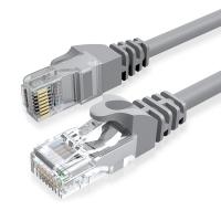 China UTP 4PR 24AWG 1M Cat5e Patch Cord , 50 Ft Cat5e Ethernet Cable for sale