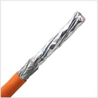 China Cat6a S/FTP Cable 23AWG Bare Copper 0.58mm Conductor HDPE PVC Insulation Ethernet Network Cable for sale