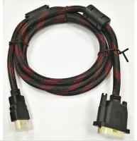 China 24K Gold Plated HDMI to DVI Cable 28AWG 1080p for HDTV DVD PS3 Xbox for sale
