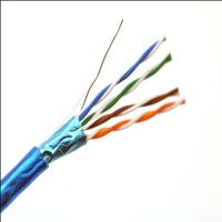 China 24AWG 0.5mm Cat5E CAT6 Network LAN Cable For Telecommunication for sale