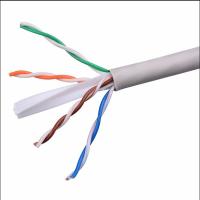 China Bulk Bare Copper Cat6 UTP LAN Cable 1000ft PVC Jacket Ethernet Network Wire for sale