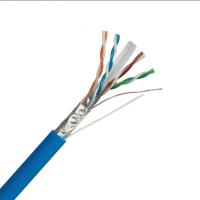 China 1000ft 2pr 4pr Al Tape Cat6 LAN Cable , Shielded Cat 6 Ethernet Cable CU CCA Copper for sale