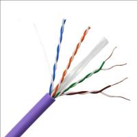 China Pure Copper CU CCA 2pr 4pr 0.55mm Indoor UTP Cat6 Cable for sale
