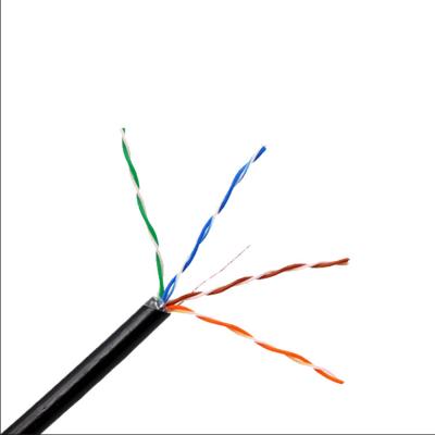 China Outdoor Waterproof UV Resistance 100MHz External Cat5e Cable 305m for sale