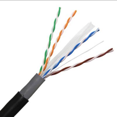 China 305M PVC PE UTP Cat6 Network LAN Cable Double Sheath for sale