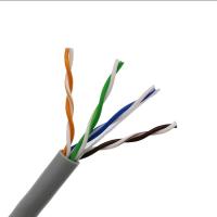 China 4P Twisted Pair PVC HDPE Cat5e LAN Cable , 24AWG Cat5e Cable UTP FTP for sale