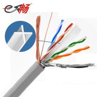 China Cat6 Rj45 SFTP Shielded Ethernet Cable , Outdoor Cat6 Patch Cable For Telecommunication for sale