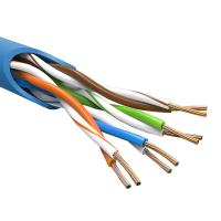 China CCA CCU BC HDPE Insulation UTP Cat5e 4pr 24AWG Network Cable for sale