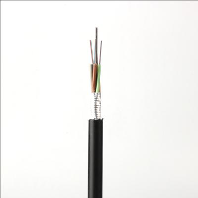 China Crush Resistance GYTS Armored Fiber Optic Patch Cable With Flexibility for sale