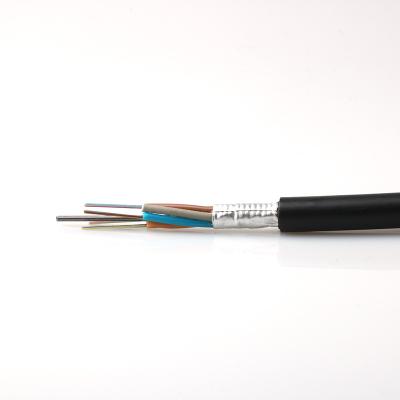 China G652D G657A2 GYTS Armored Fiber Optic Patch Cable With Flexibility for sale