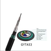 China GYTA53 Outdoor Direct Burial Single Mode Fiber Optic Cable 4-288 Core Armored for sale
