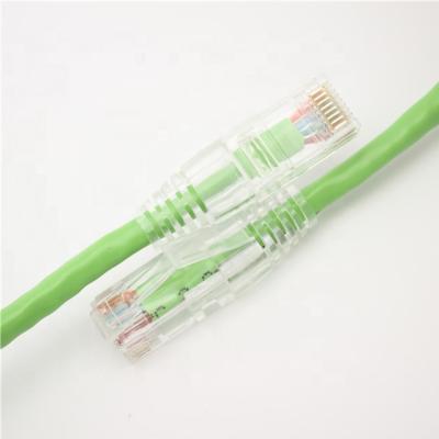 China Armored Cat6 Patch Cable 23AWG 24AWG 26AWG Pure Copper UTP Ethernet Network Cord for sale
