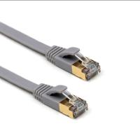 China High Speed Flat 8P8C SSTP SFTP FFTP 24AWG Cat7 Patch Cord for sale