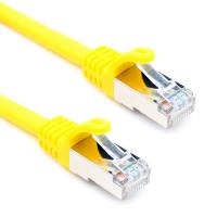 China FTP Cat6 Shielded Ethernet Cable 8P8C 24AWG Oxygen Free Copper 1000Mbps for sale