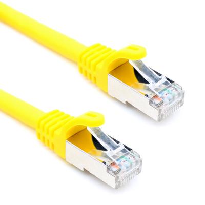 China FTP Cat6 Shielded Ethernet Cable 8P8C 24AWG Oxygen Free Copper 1000Mbps for sale