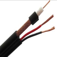 China Bare Copper RG6 RG11 Coaxial Cable 1.02mm Conductor F Type Connector for CATV Satellite TV for sale