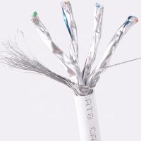 China 22AWG 4Pair Solid Bare Copper CCA CAT8 S/FTP LSZH Network LAN Cable 500m for sale