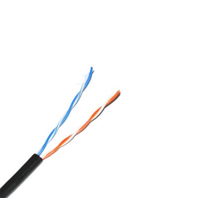 China Indoor Outdoor Cat5e UTP Ethernet Cable 24AWG 1000ft 305m CCA Stranded for sale