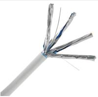 China Double Screen 4pair 23AWG 550Mhz RJ45 Cat6A LAN Cable FTP UTP for sale