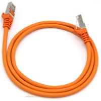 China Cat5e SFTP Gigabit Ethernet Patch Cable 24AWG Pure Copper 1M for sale