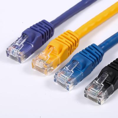China Cat5e UTP Patch Cord 1m LSZH Ethernet Cable RJ45 Network Lan Cable 24AWG for sale