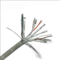 China SSTP SFTP Cat7 Ethernet Cable 1000ft 22AWG Bare Copper 10Gbps Network LAN for sale