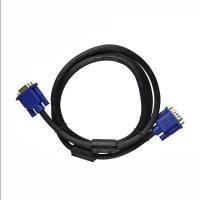 China VGA to VGA Coaxial Cable Male to Male 3+6 with Ferrite Cores Gold Plated Connectors 1.8m for sale