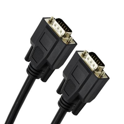 China Gold Plated VGA Monitor Cable 1.5m 3m 5m 10m 1080P for Projector PC for sale