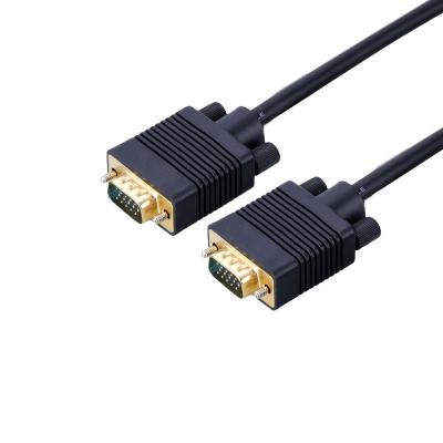 China Full HD 1080P VGA Cable 15 Pin Male to Male 1.5M-50M Gold Plated Connector for sale