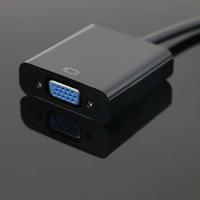 China DisplayPort to VGA Adapter Cable Male to Female 20cm 1080p for PC Monitor Projector for sale