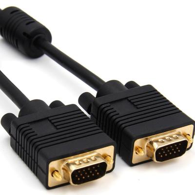 China 10m VGA to VGA Cable Gold Plated 1920x1080 for PC Laptop Monitor Projector for sale