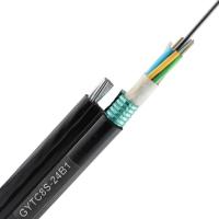 China GYTC8S Central Loose Tube Armored Fiber Patch Cable 24 Strand 48 Core Figure 8 for sale