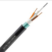 China GYFTY53 Anti Rodent Direct Burial Fiber Optic Cable 6 48 60 72 Cores G652D 9.6mm for sale