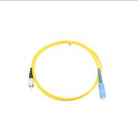 China SC to FC Single Mode Fiber Optic Patch Cable 3.0mm 1310nm-1550nm Low Insertion Loss for sale