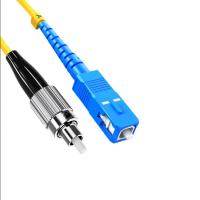 China SC to FC Single Mode Fiber Optic Patch Cable 3.0mm 1310nm-1550nm Low Insertion Loss for sale
