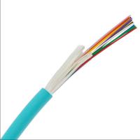 China Indoor 250um Color Coated Single Mode Fiber Breakout Cable 8 12 24 Core SM G.652D for sale